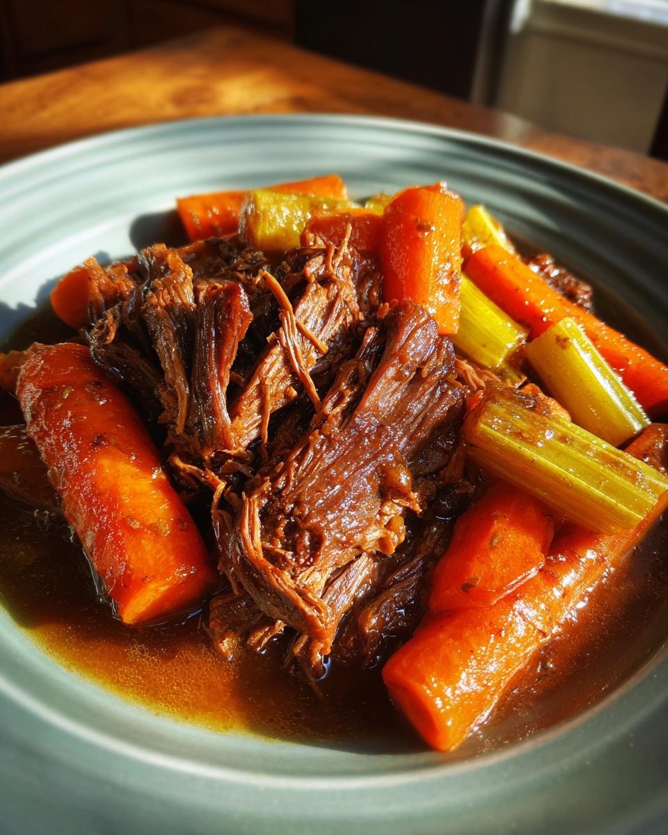 Amazing 5-Star Pot Roast Slow Cooker Recipe