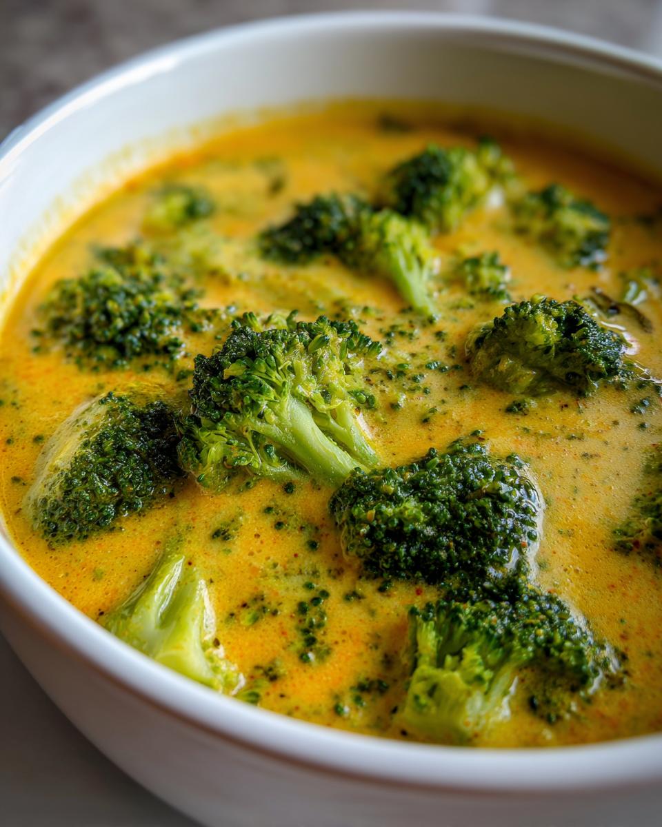 Amazing Healthy Broccoli Cheddar Soup: 1 Power Meal