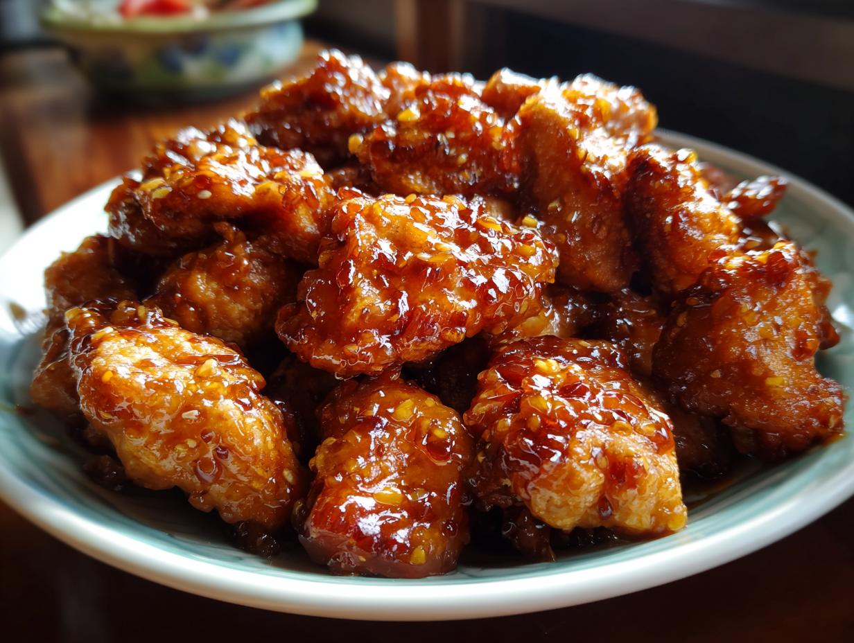 5-Minute Honey Garlic Chicken Bites Dinner