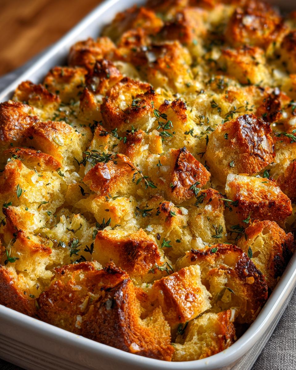 Perfect Classic Stuffing Recipe for Thanksgiving Dinner