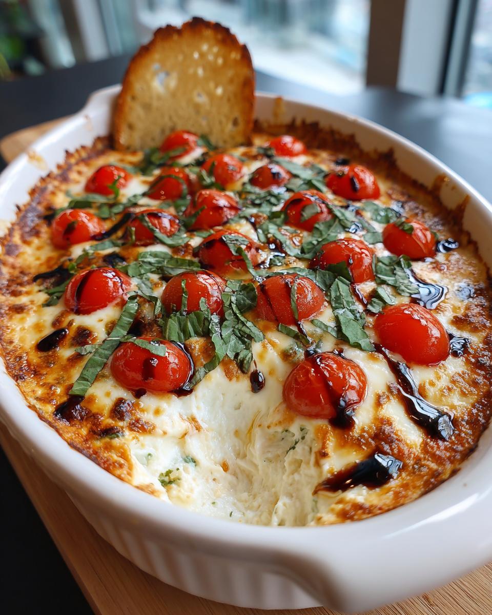 Easy Caprese Hot Cheese Dip: 1 Recipe to Love