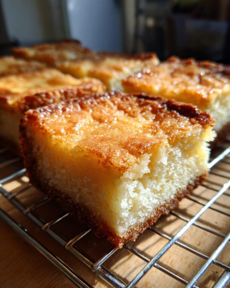 Yummy! **Easy Gooey Butter Bars** Recipe in 3 Steps