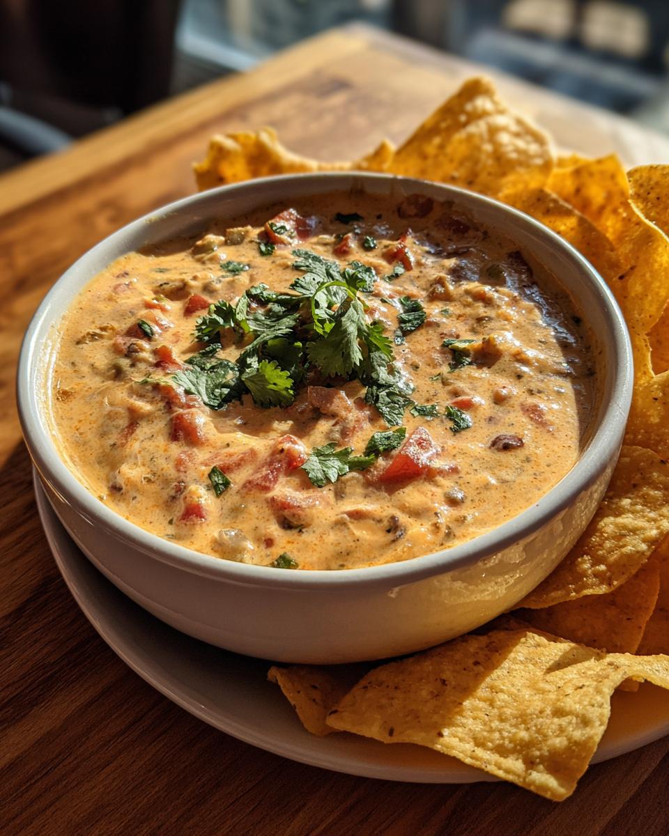 Spicy Queso Party Dip: 1 Recipe to Curb Cravings!