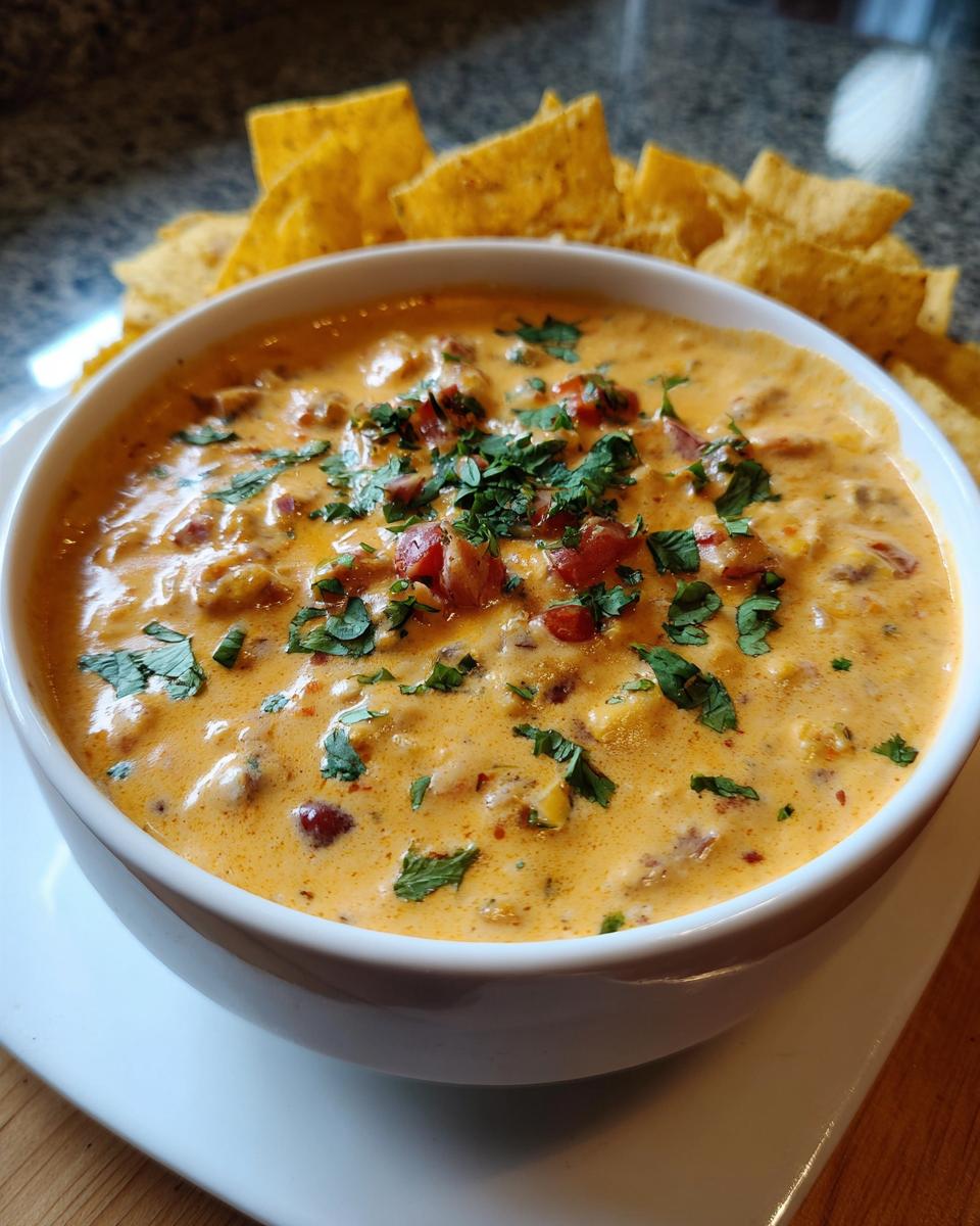 Spicy Queso Party Dip: 1 Recipe to Curb Cravings!