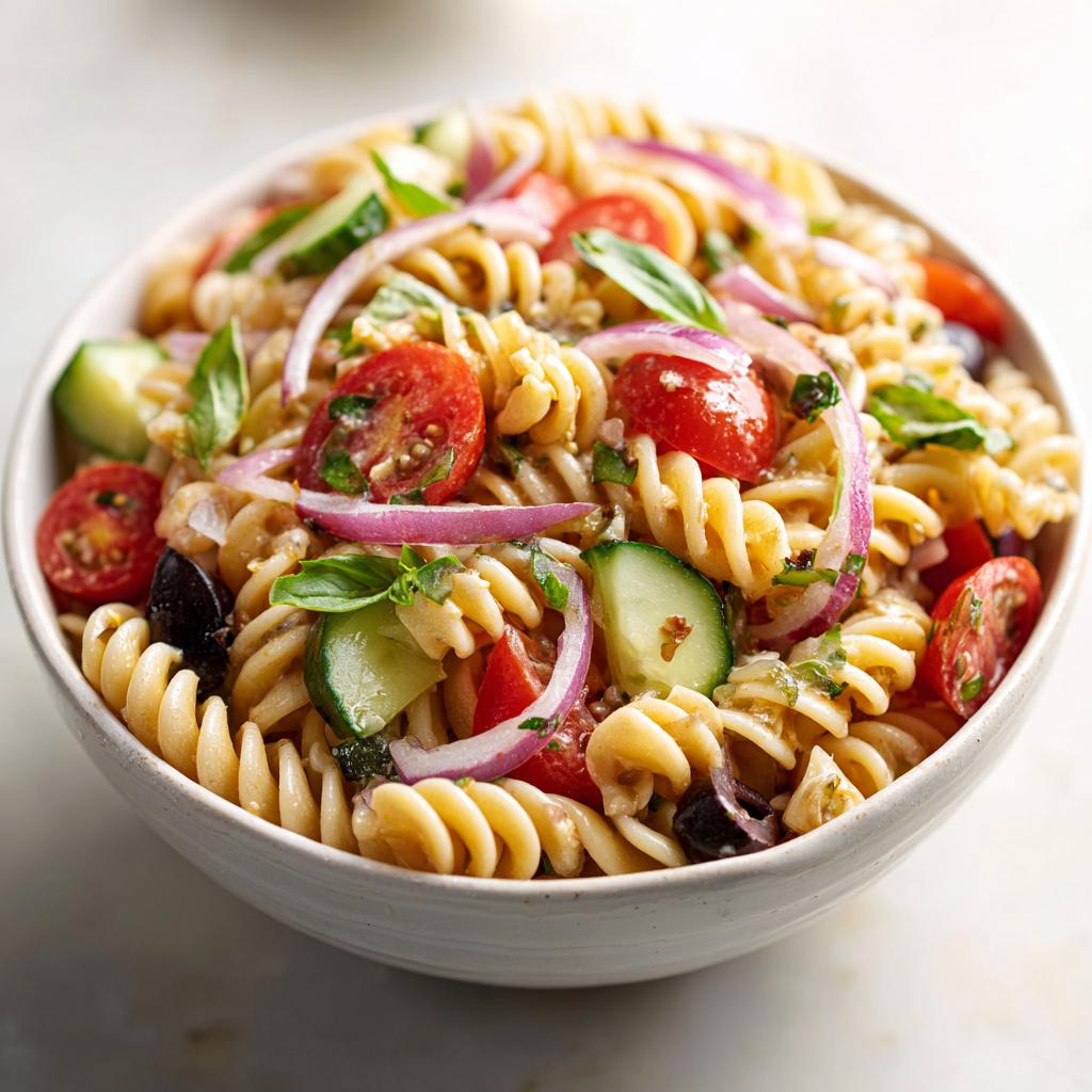Unbelievably Good: Easy Pasta Salad Recipe (15 Mins!)